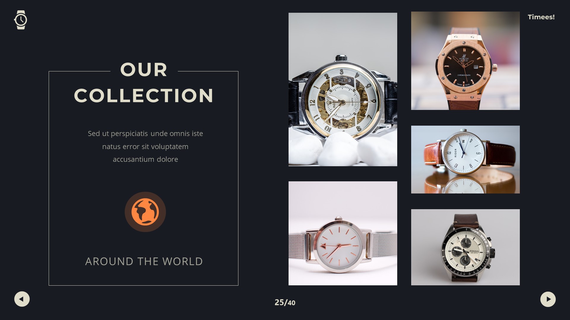 TIMEES - Watch Keynote template, Presentation Templates | GraphicRiver