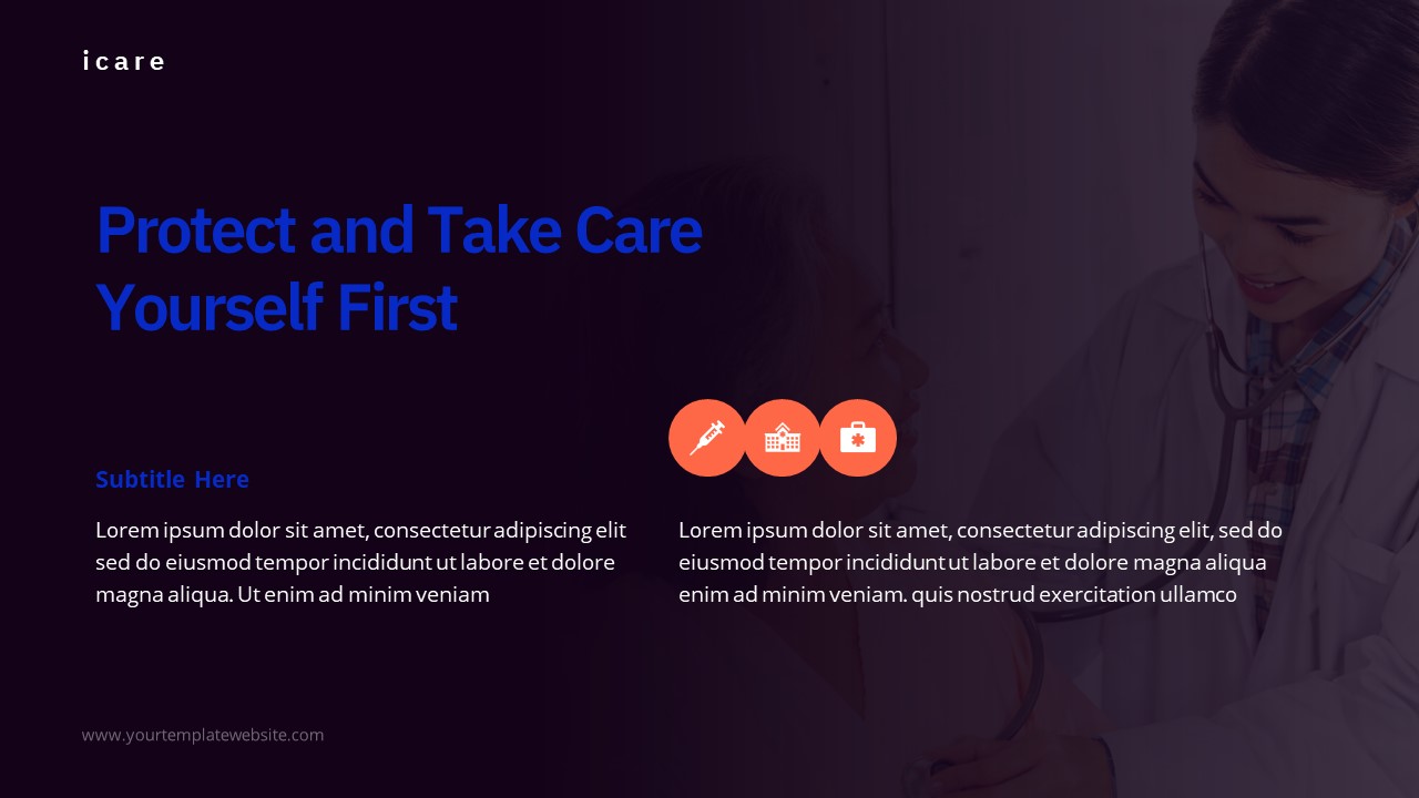 Icare Healthcare PowerPoint Template, Presentation Templates | GraphicRiver