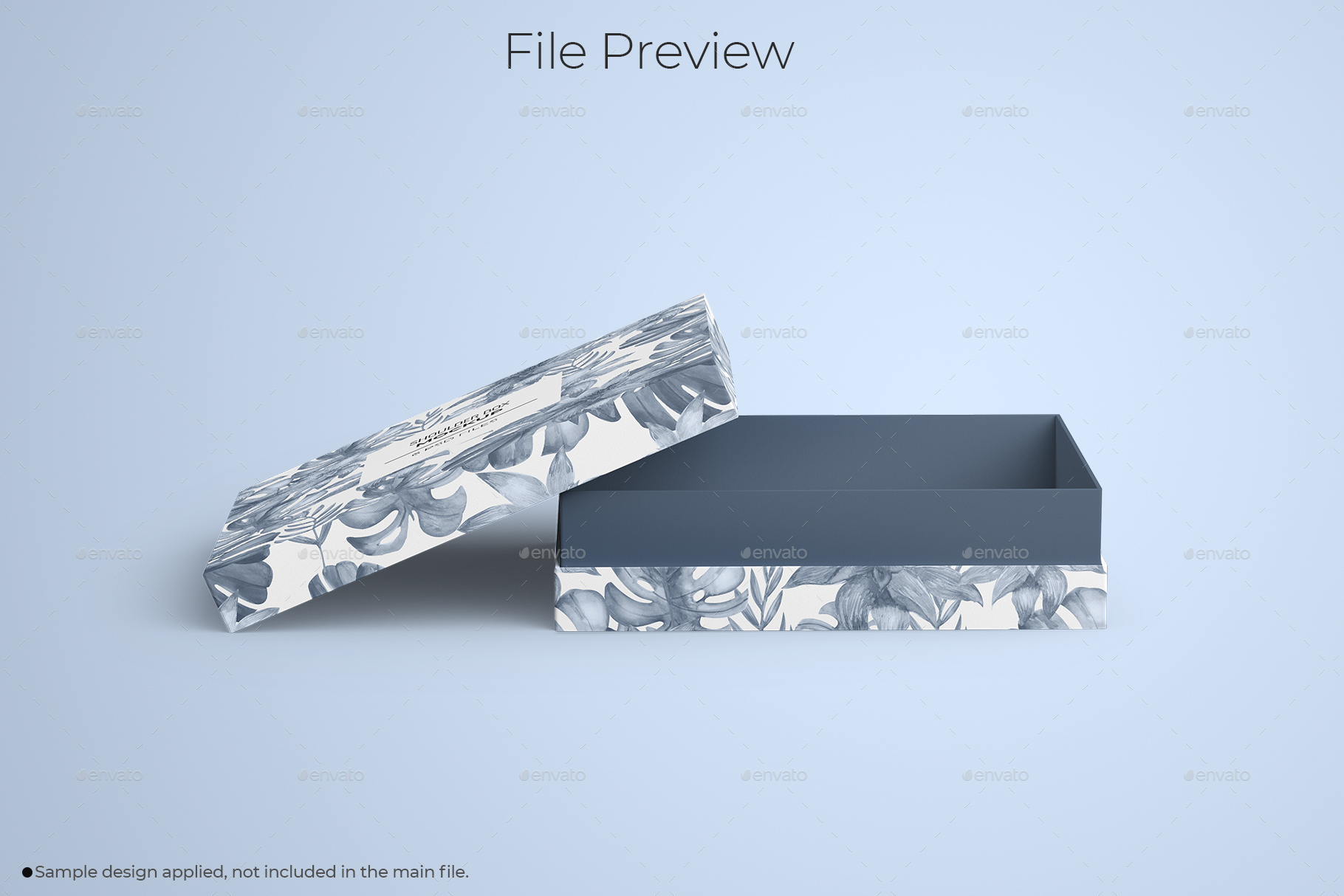 Rigid Shoulder Neck Gift Box Mockup, Graphics | GraphicRiver