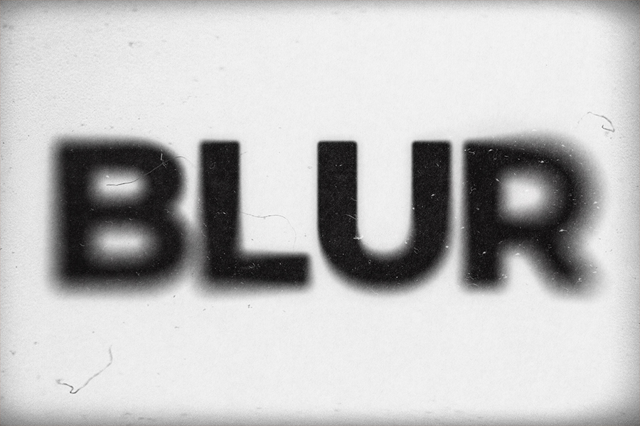 Blurry Text Effect, Add-ons | GraphicRiver