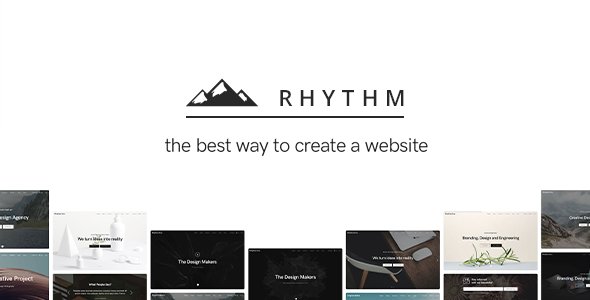 Rhythm - One & Multipage WordPress Theme by treethemes | ThemeForest