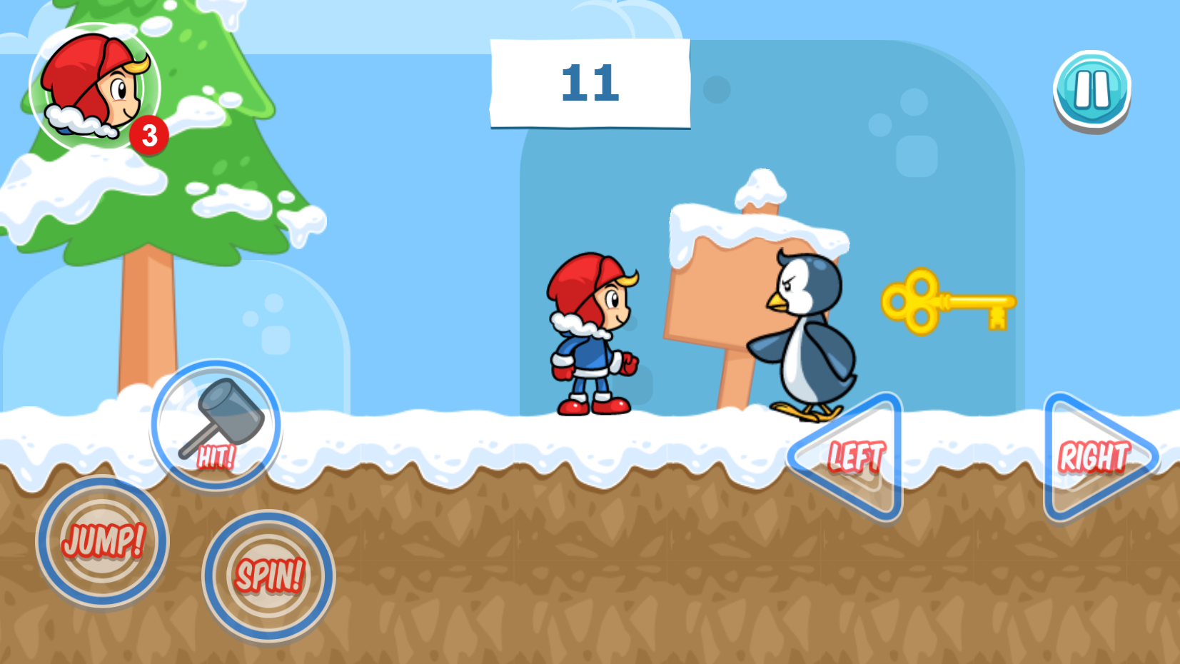 Ice Ventura 30 Levels Construct 3 HTML5 Game by Sparximer | CodeCanyon