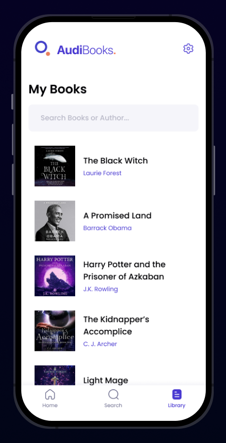 AudiBooks Flutter Full UI KIt | Audio & Ebook Flutter UI Tamplate by ...
