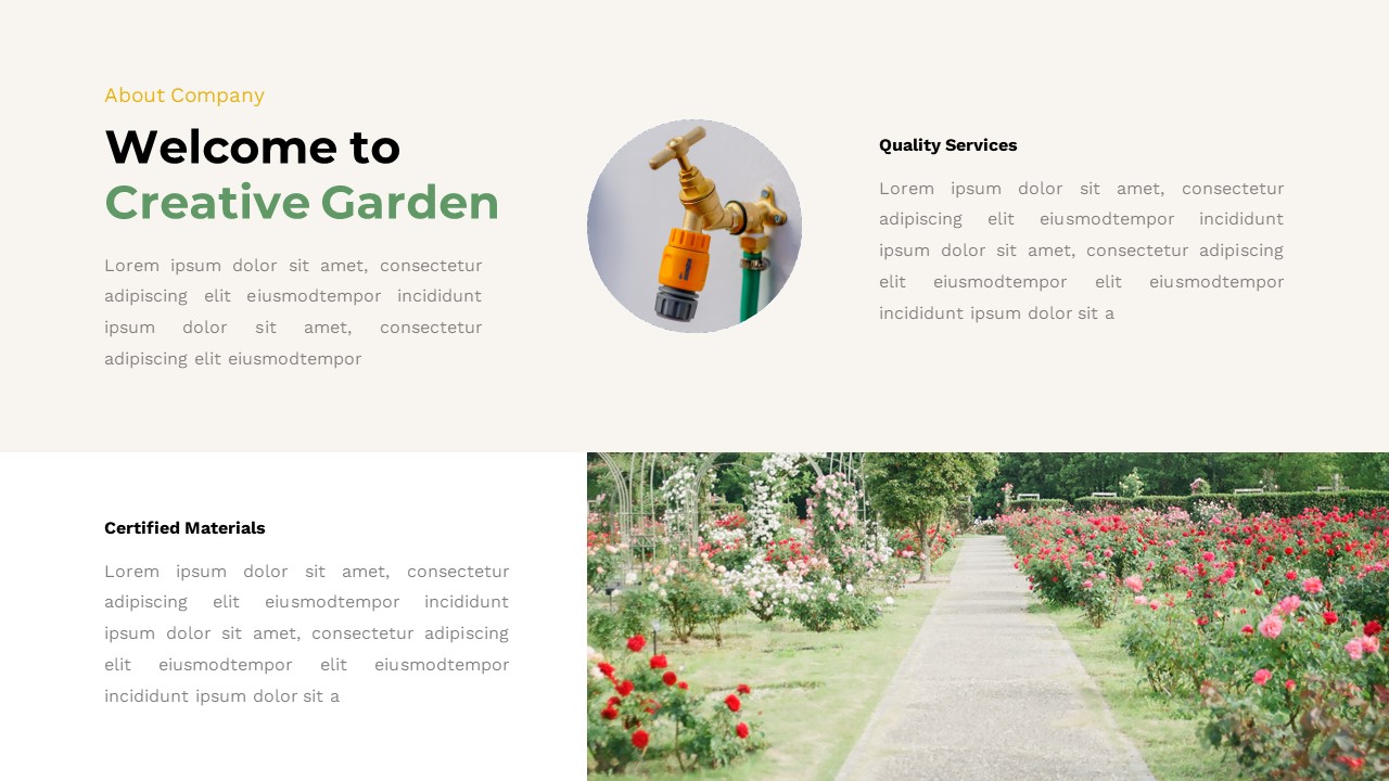 Filorais - Gardening & Landscaping Keynote Template, Presentation Templates