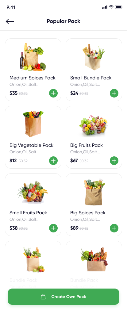 Grocery E Grocery App React Native Cli Ui Kit By Jsmthemes Codecanyon