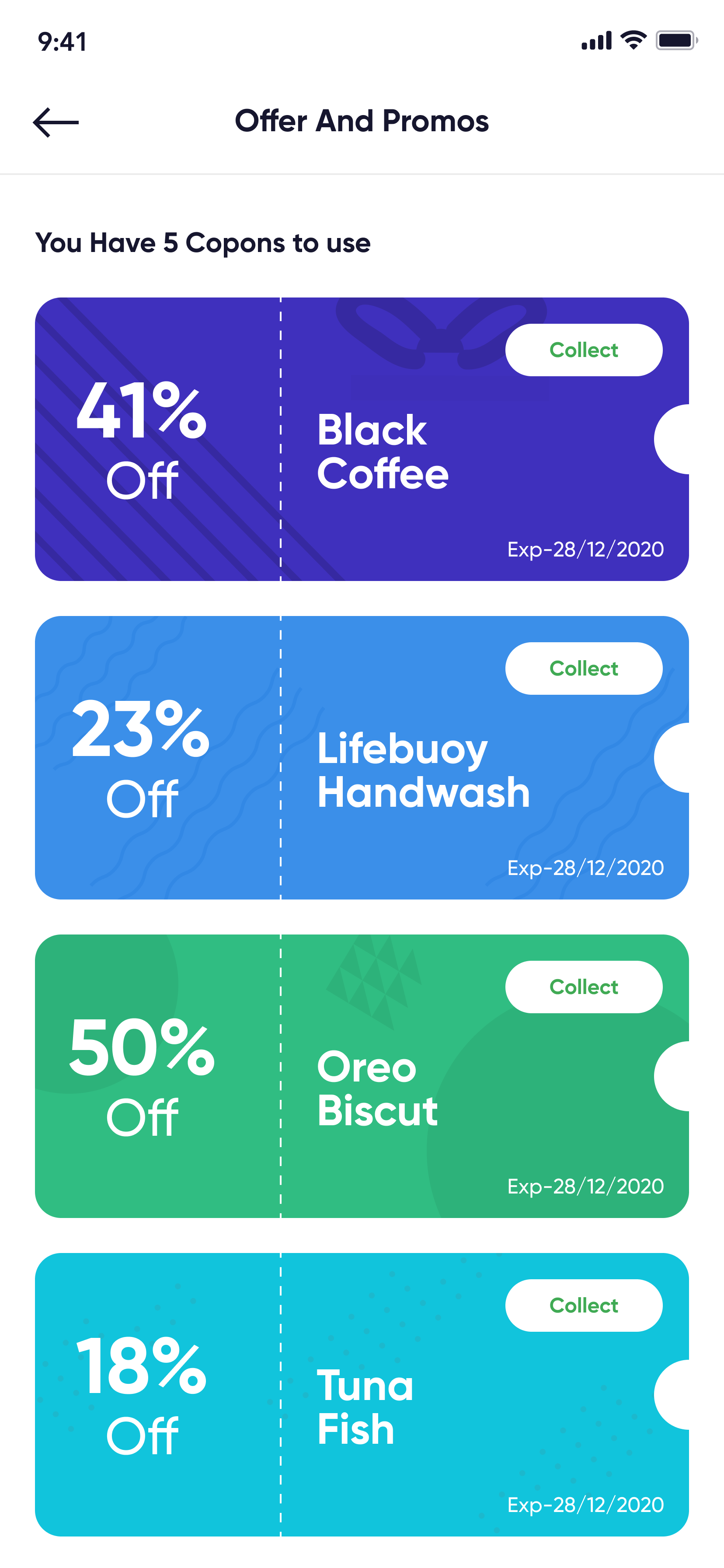 Grocery E Grocery App React Native Cli Ui Kit By Jsmthemes Codecanyon