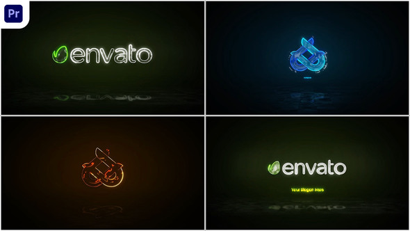 Neon Logo Reveal V.2, Premiere Pro Templates | VideoHive