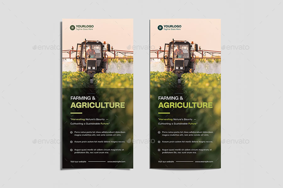 Agriculture Templates Set, Print Templates | GraphicRiver