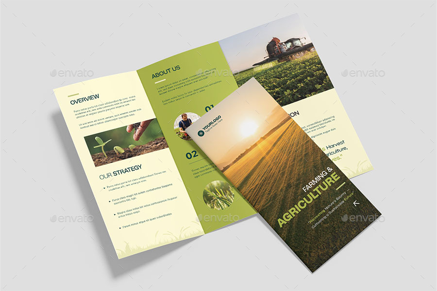 Agriculture Templates Set, Print Templates | GraphicRiver