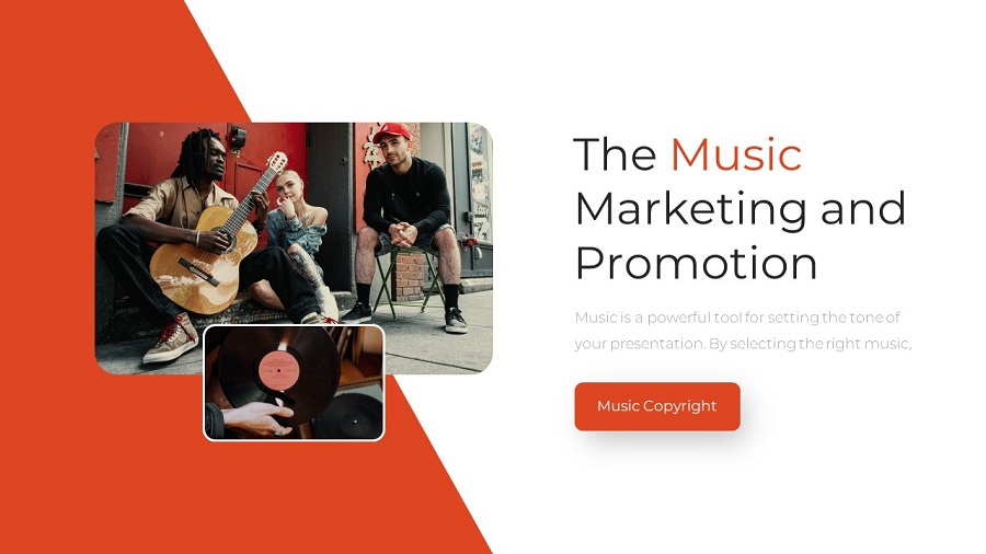 Music Festival Event Google Slides Template, Presentation Templates