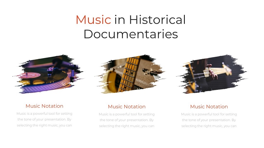 Music Festival Event Google Slides Template, Presentation Templates