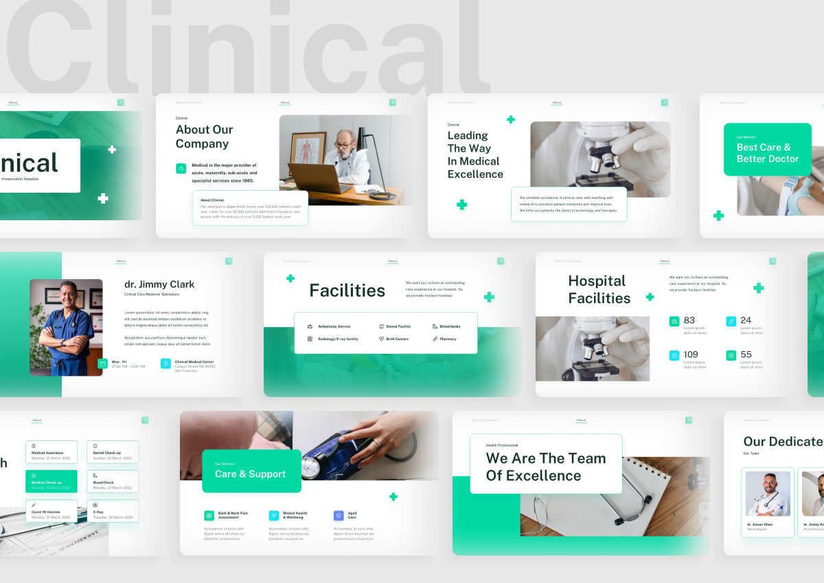 Clinical - Medical PowerPoint Presentation, Presentation Templates