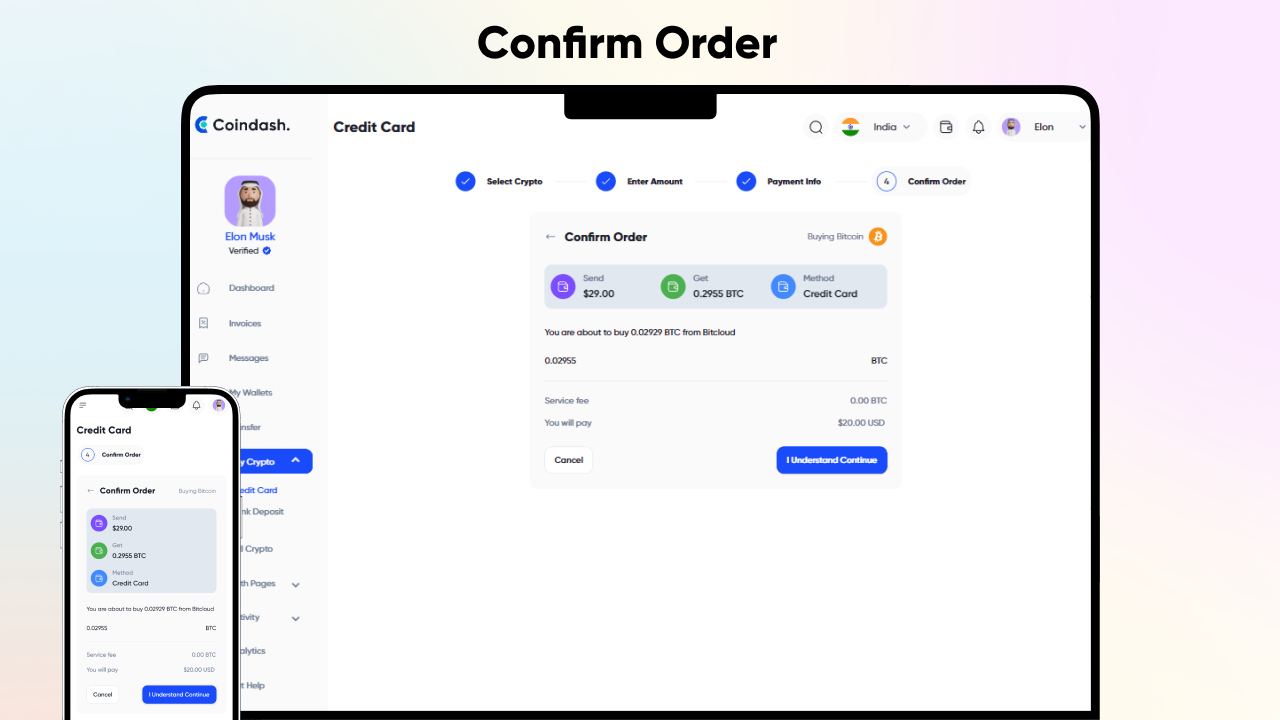 Coindash - Crypto Trading Admin Dashboard | Flutter Admin | Bank | FinPay | Finance | Digital ...