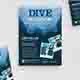 Diving Flyer Template by BrandPacks | GraphicRiver