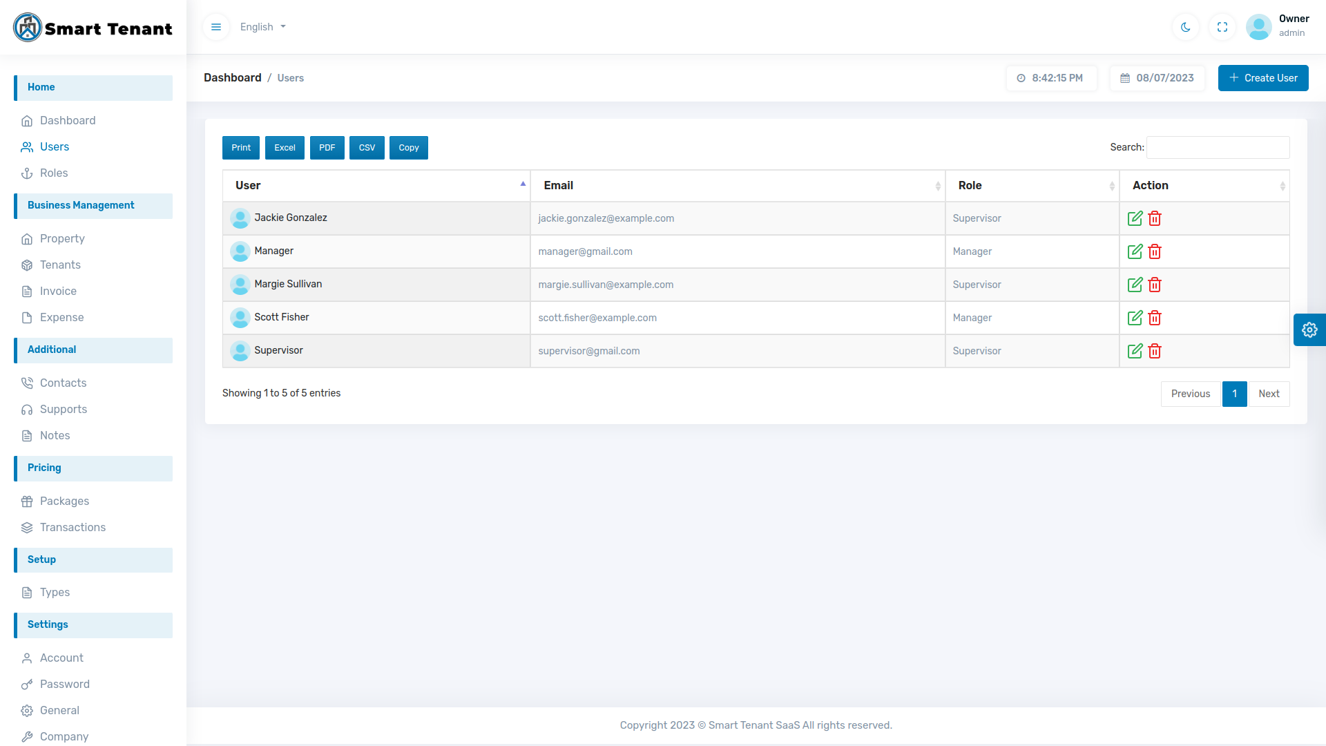 Smart Tenant SaaS - Property Management System by smartwebinfotech