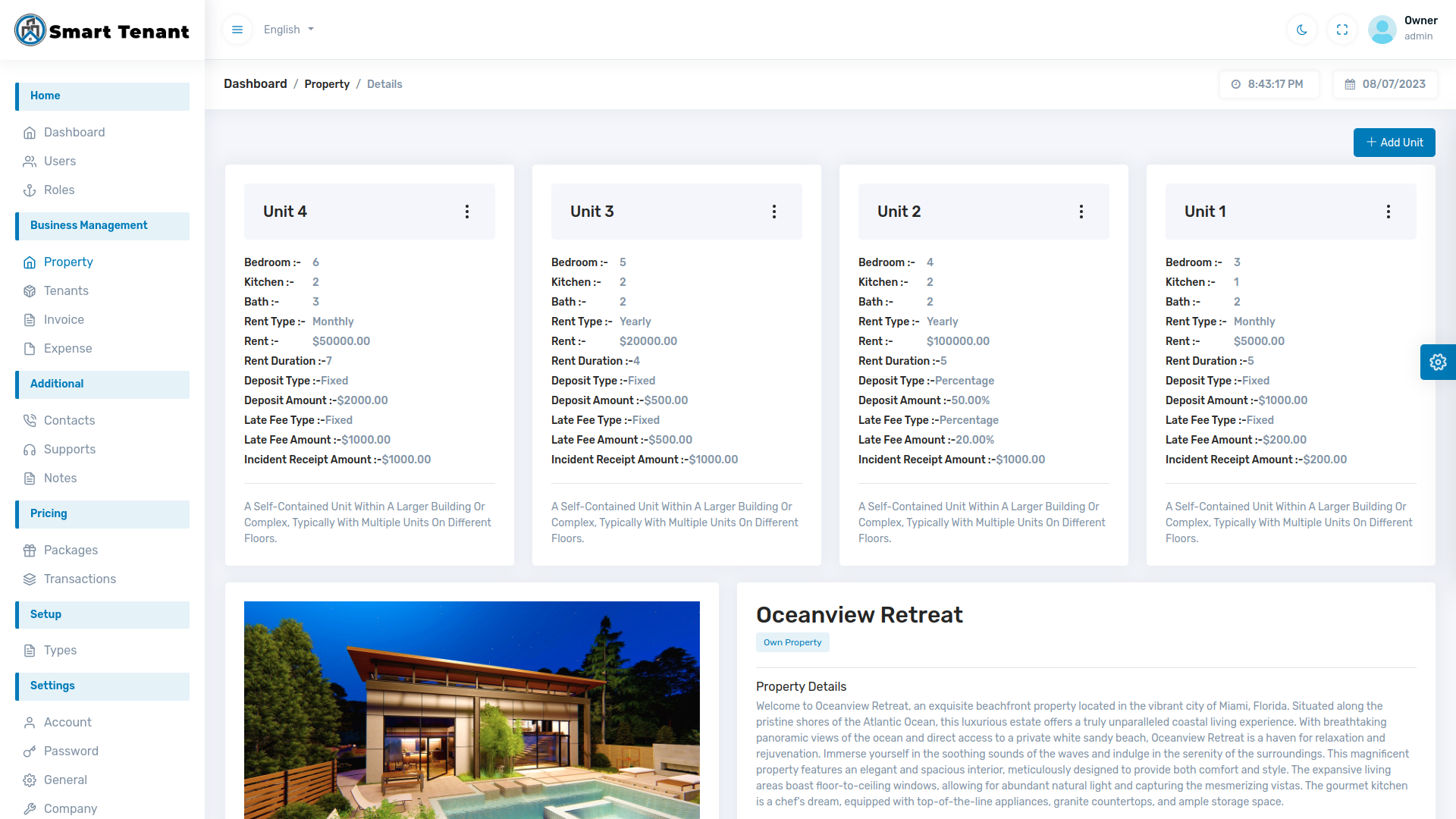 Smart Tenant SaaS - Property Management System by smartwebinfotech