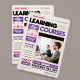 Learning Courses Flyer, Print Templates | GraphicRiver