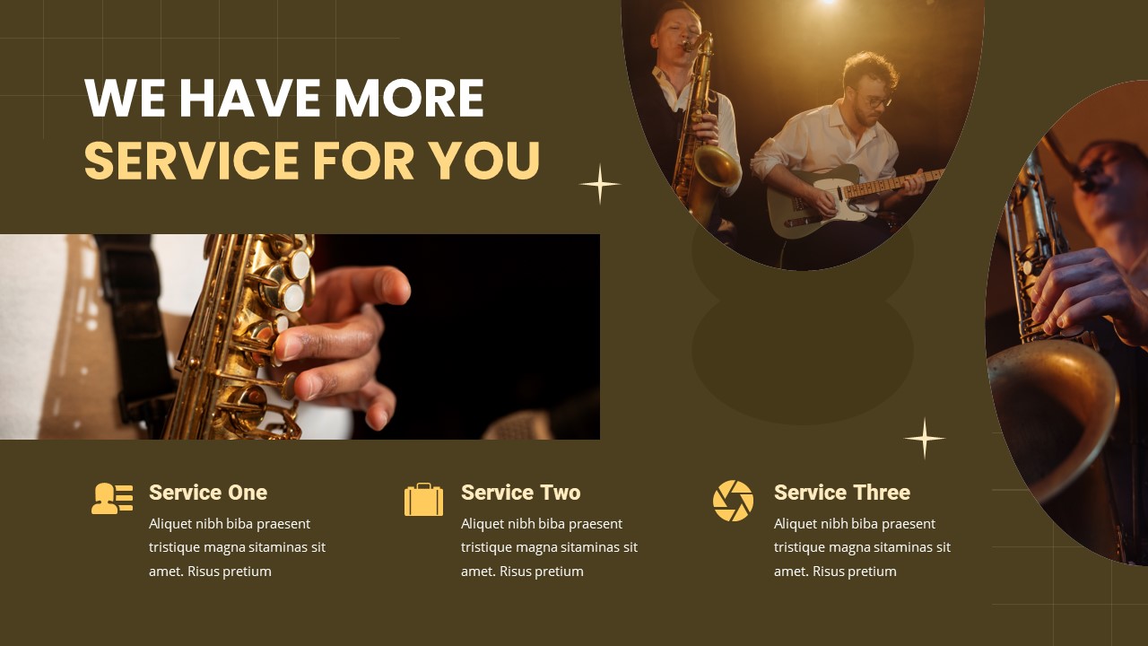 Jazz Festival PowerPoint Template, Presentation Templates | GraphicRiver