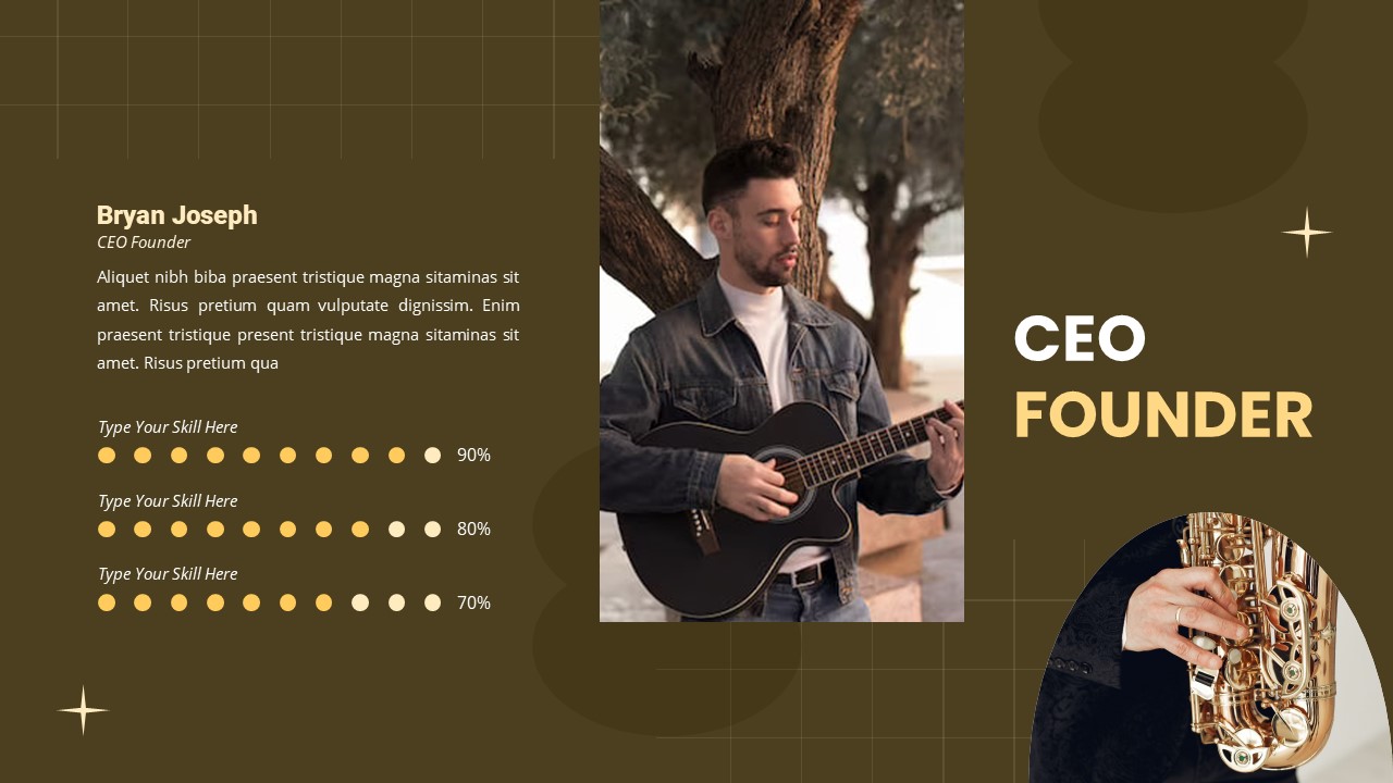 Jazz Festival PowerPoint Template, Presentation Templates | GraphicRiver