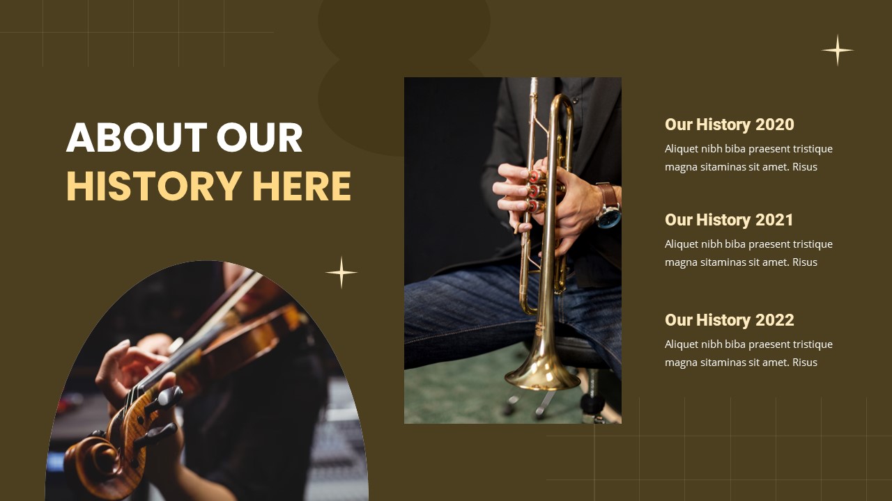 Jazz Festival PowerPoint Template, Presentation Templates | GraphicRiver