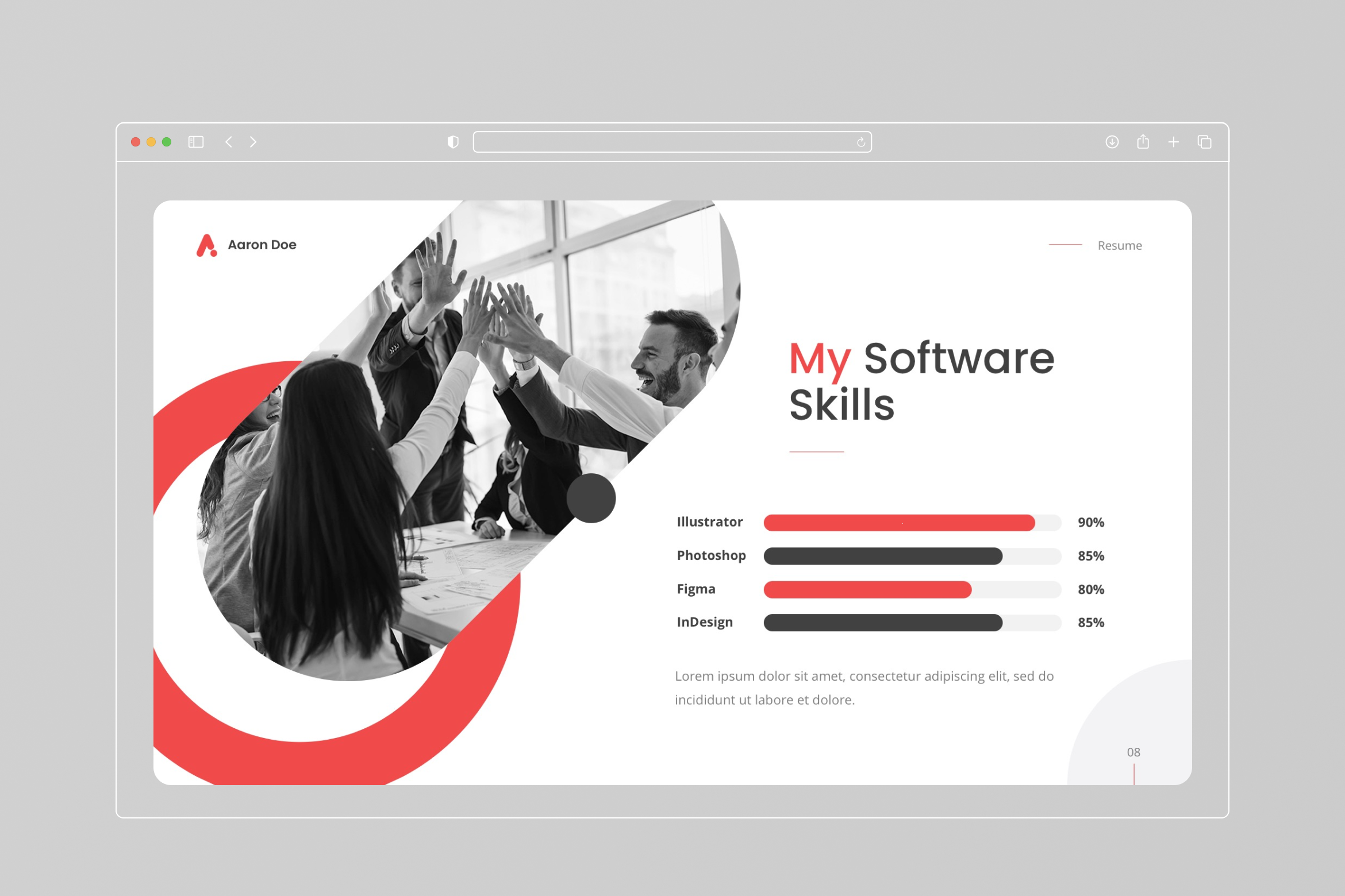 Creative Resume Powerpoint, Presentation Templates | GraphicRiver