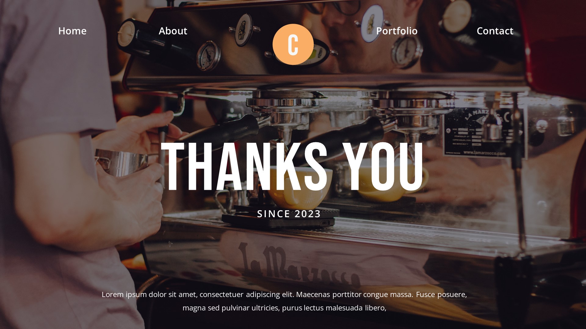 Cafedoelo - Coffe & Cafe Shop Powerpoint Template, Presentation Templates