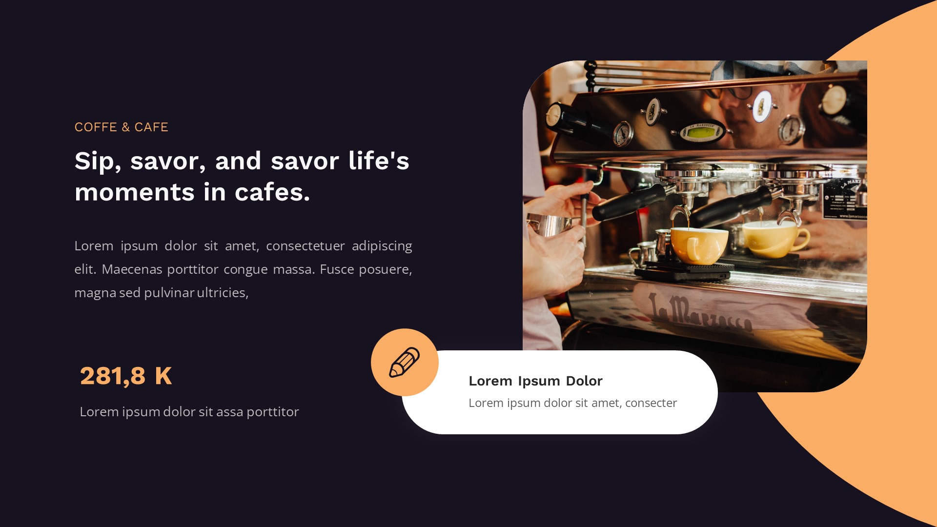 Cafedoelo - Coffe & Cafe Shop Google Slides Template, Presentation ...