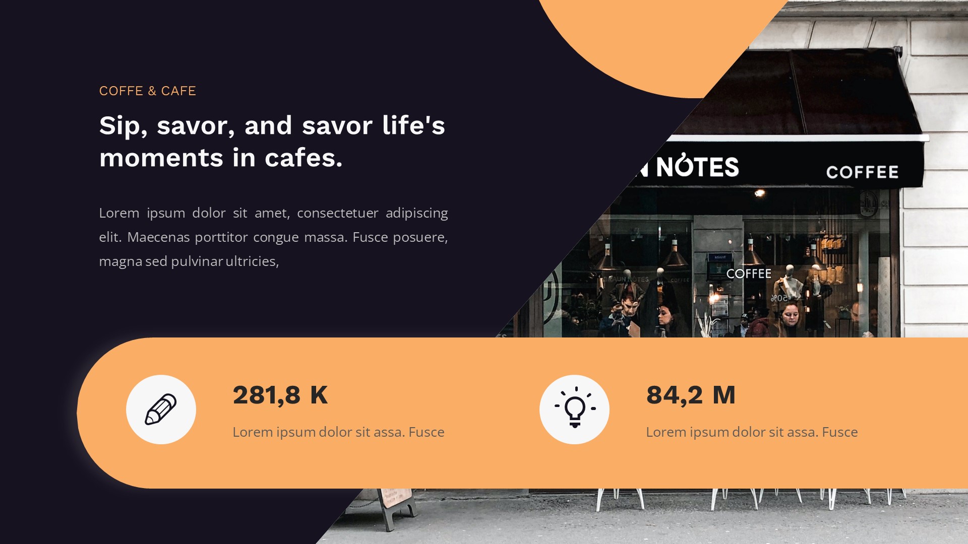 Cafedoelo - Coffe & Cafe Shop Google Slides Template, Presentation ...