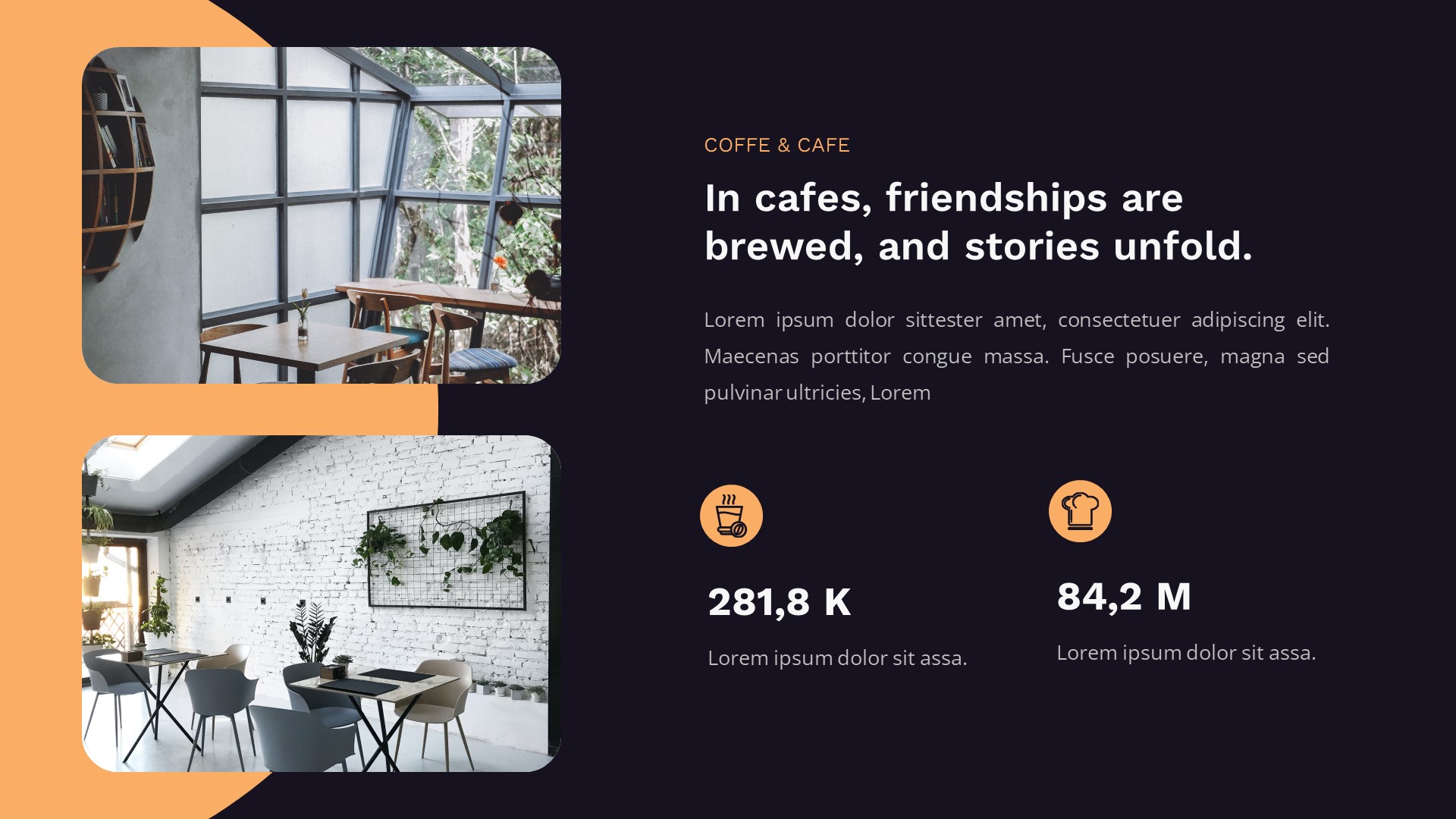 Cafedoelo - Coffe & Cafe Shop Google Slides Template, Presentation ...