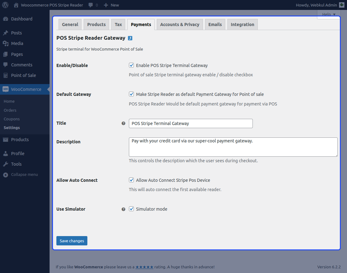 WooCommerce Stripe POS Terminal Connector by Webkul | CodeCanyon