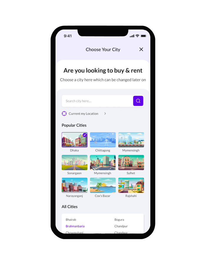 Rentpro-House, Property Rental & Selling Flutter App UI Kit by Acnoo