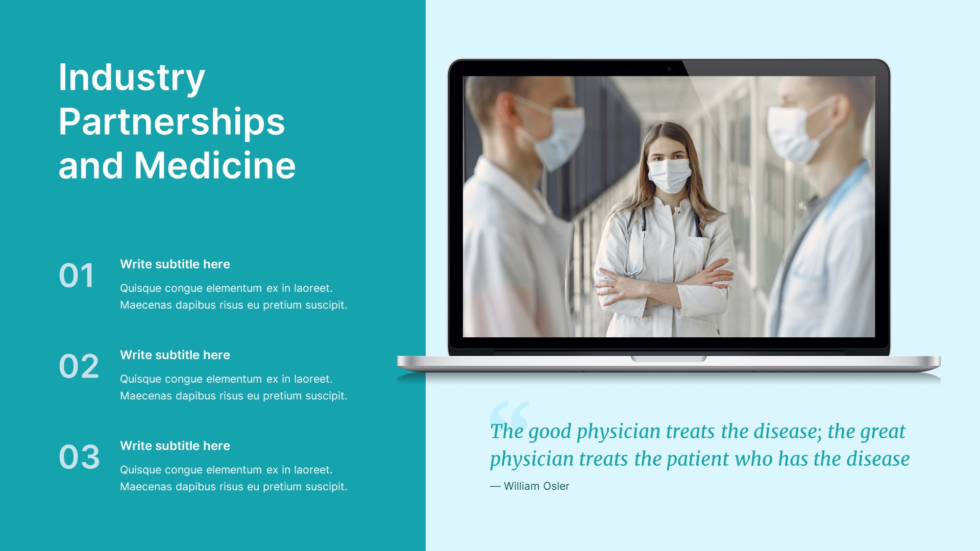 Medipulse - Medical Google Slides Template, Presentation Templates