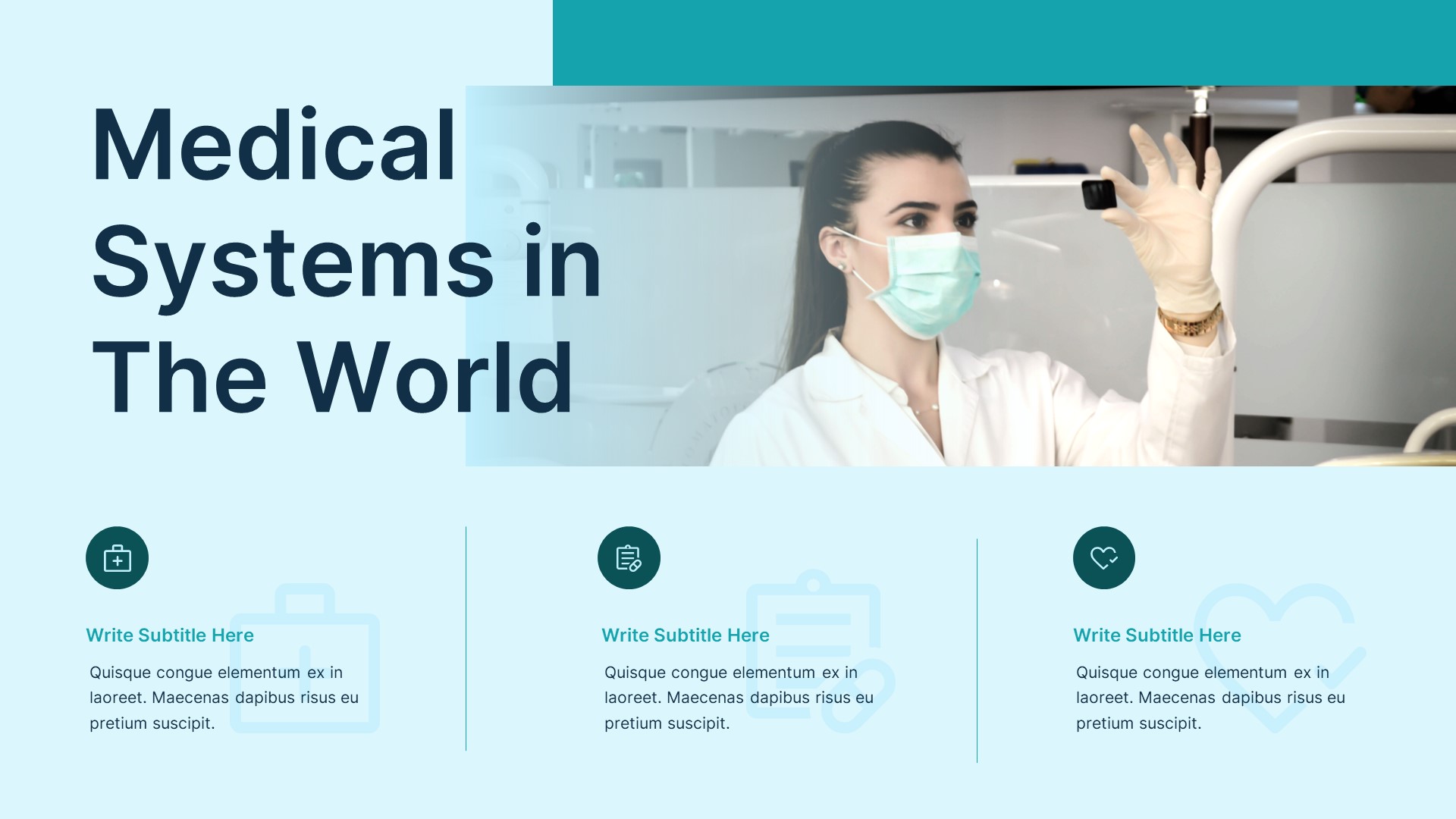 Medipulse - Medical Google Slides Template, Presentation Templates