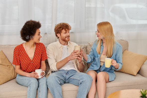 polyamorous family, relationship diversity, happy polygamy lovers ...