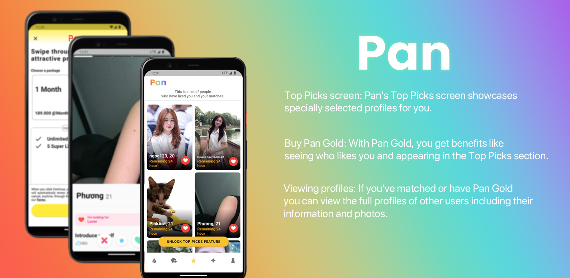 PAN - Dating App for LGBTQ - Flutter App 2023 by HDPSolution | CodeCanyon