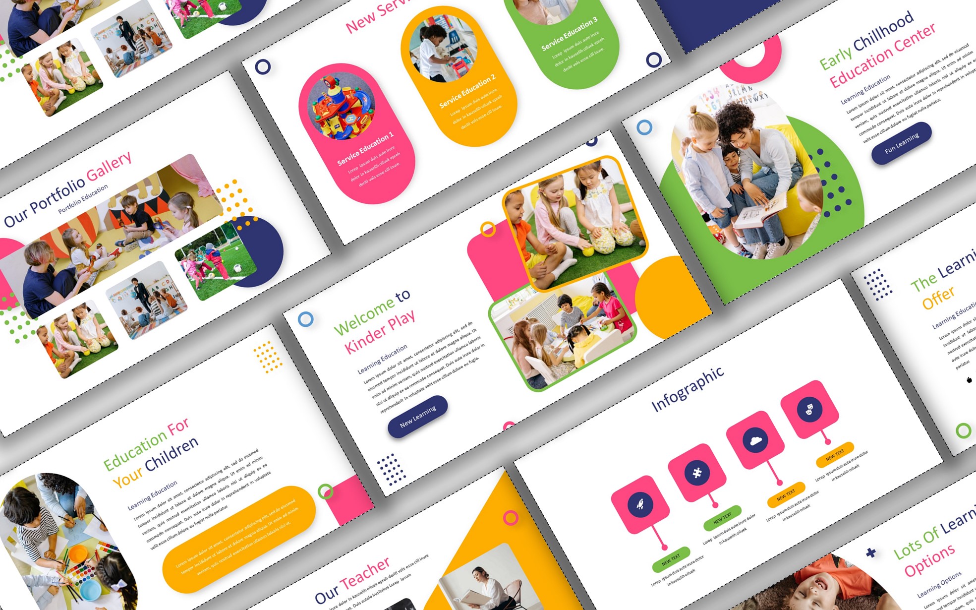 Kinderplay - Education Keynote Template, Presentation Templates ...