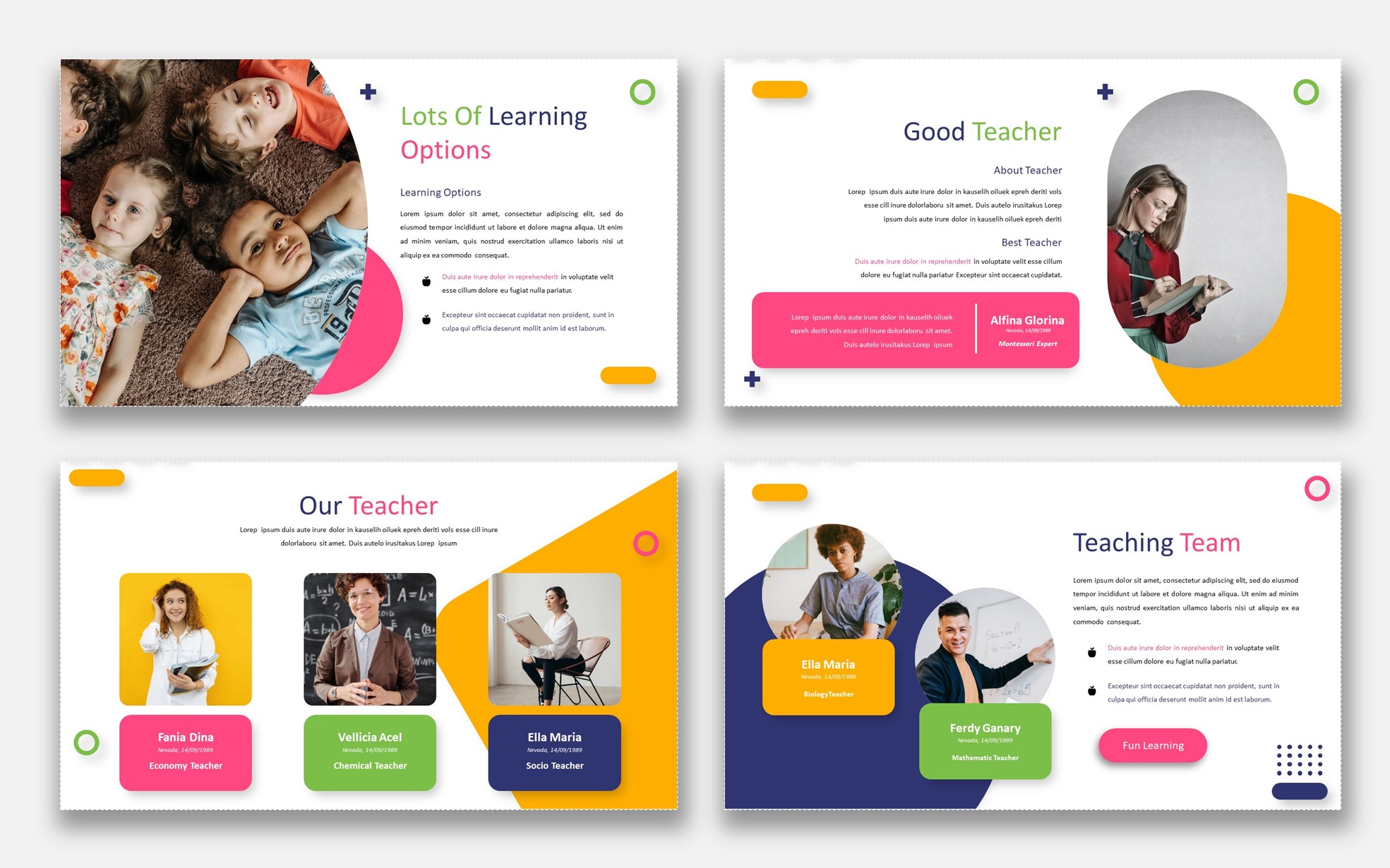 Kinderplay - Education Keynote Template, Presentation Templates ...