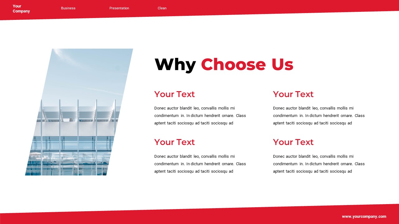 Business Presentation - Red, Presentation Templates | GraphicRiver