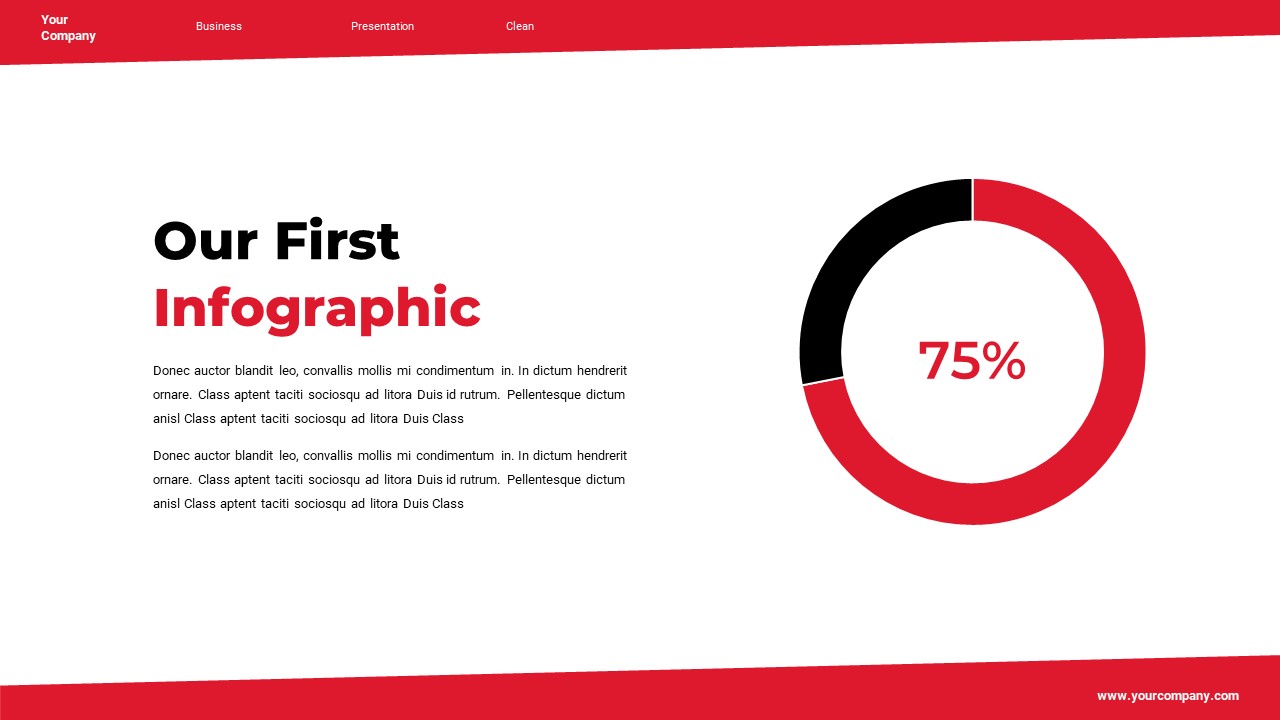 Business Presentation - Red, Presentation Templates | GraphicRiver