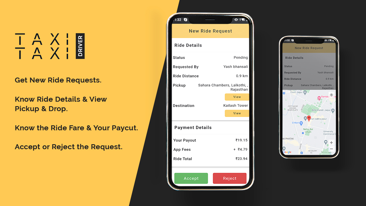 Taxi Taxi – Flutter Cab/Taxi Booking Apps by Provis-Technologies ...
