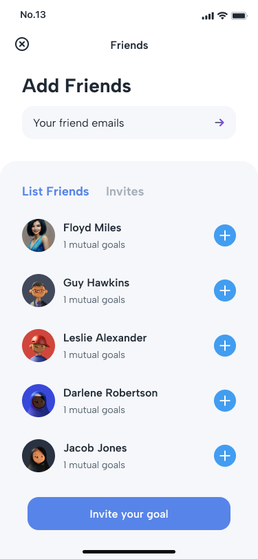 Ahorrar - Saving Goal React Native App Template by thirteendev | CodeCanyon