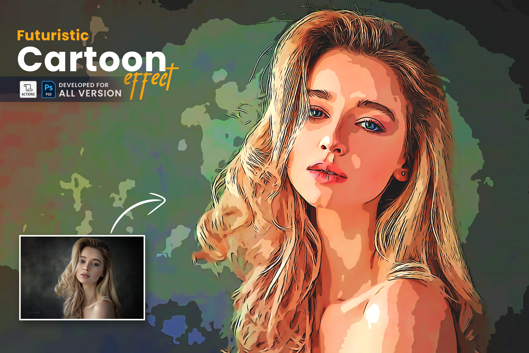 Futuristic Cartoon Effect, Add-ons | GraphicRiver