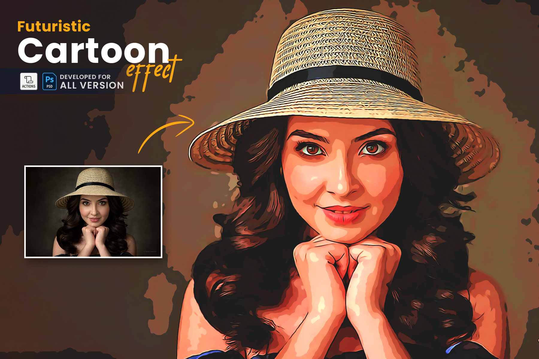 Futuristic Cartoon Effect, Add-ons | GraphicRiver