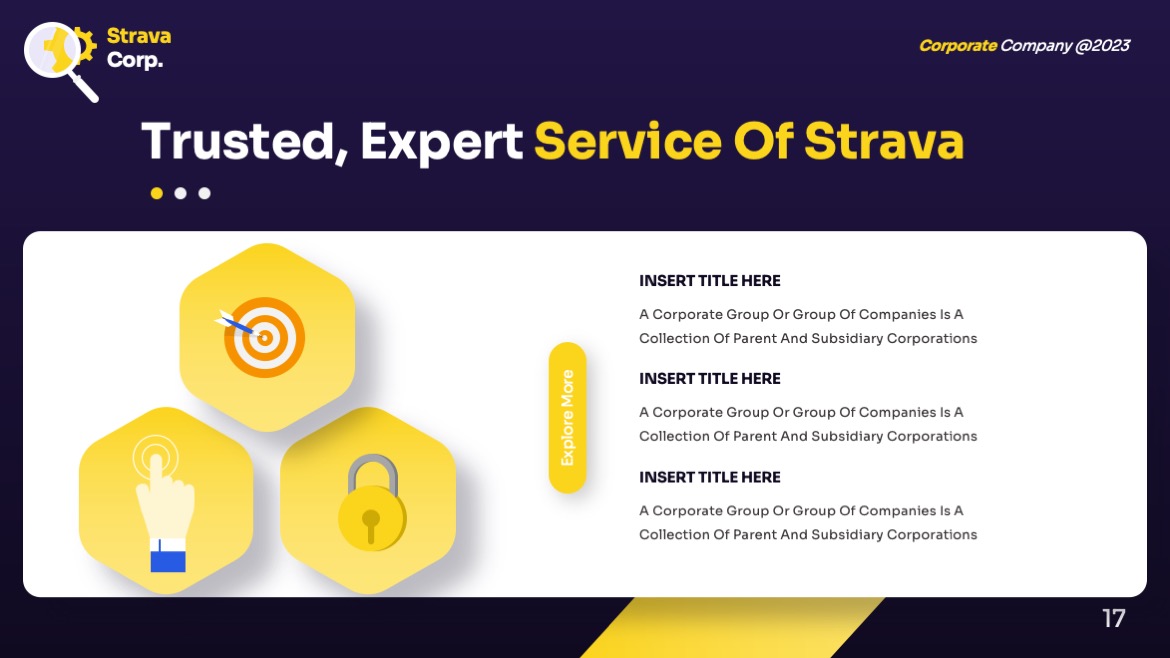 Strava - Corporate Powerpoint Templates, Presentation Templates ...