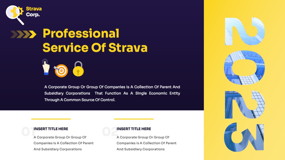 Strava - Corporate Powerpoint Templates, Presentation Templates ...