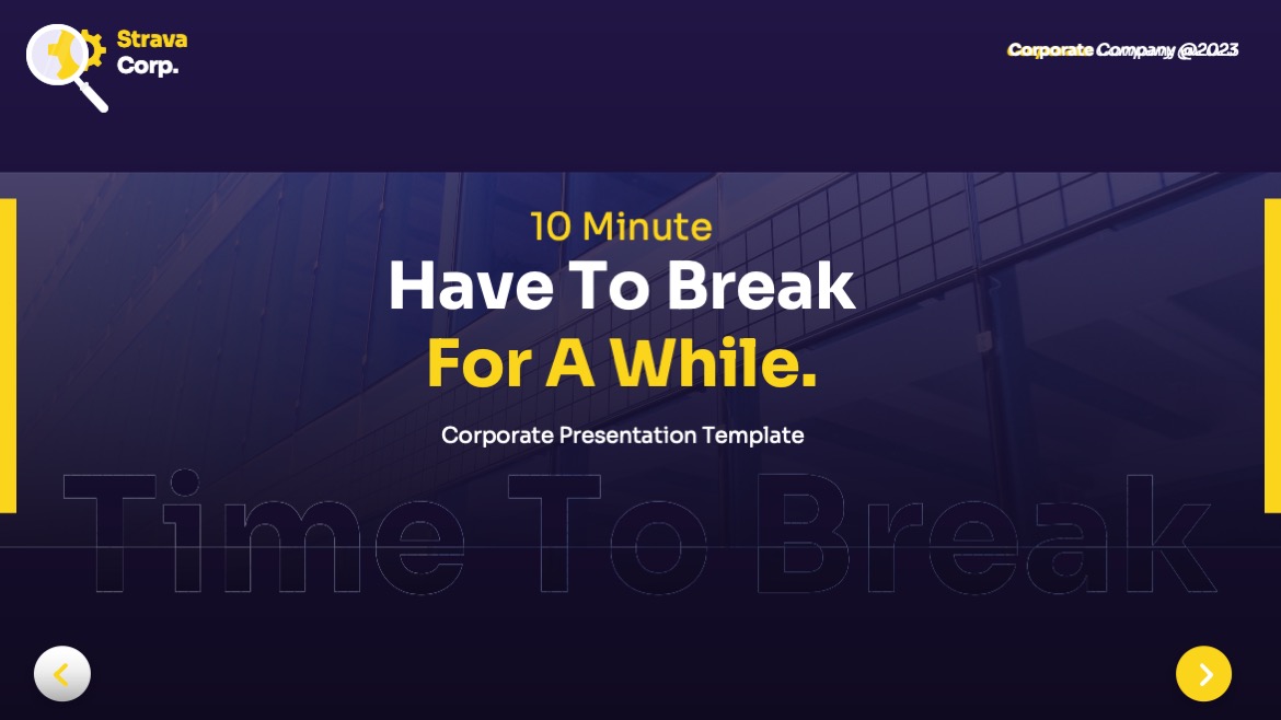 Strava - Corporate Powerpoint Templates, Presentation Templates ...
