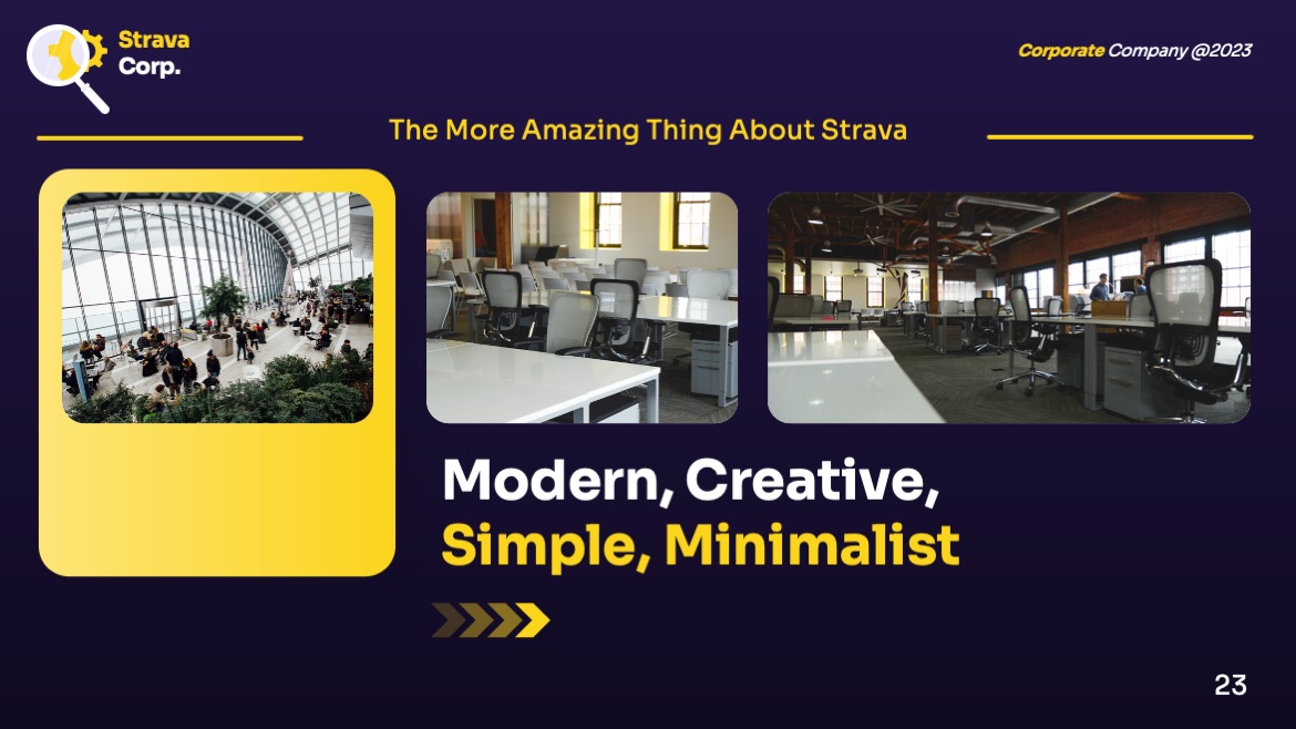 Strava - Corporate Powerpoint Templates, Presentation Templates ...