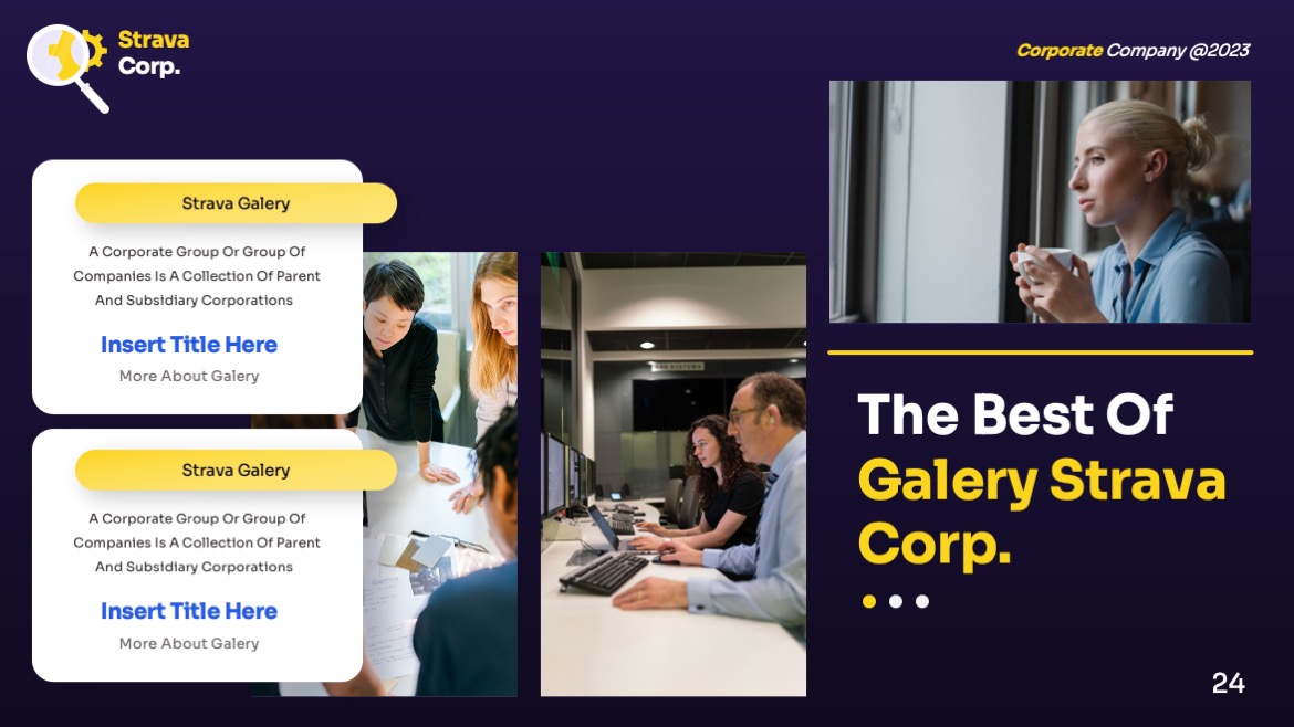 Strava - Corporate Powerpoint Templates, Presentation Templates ...