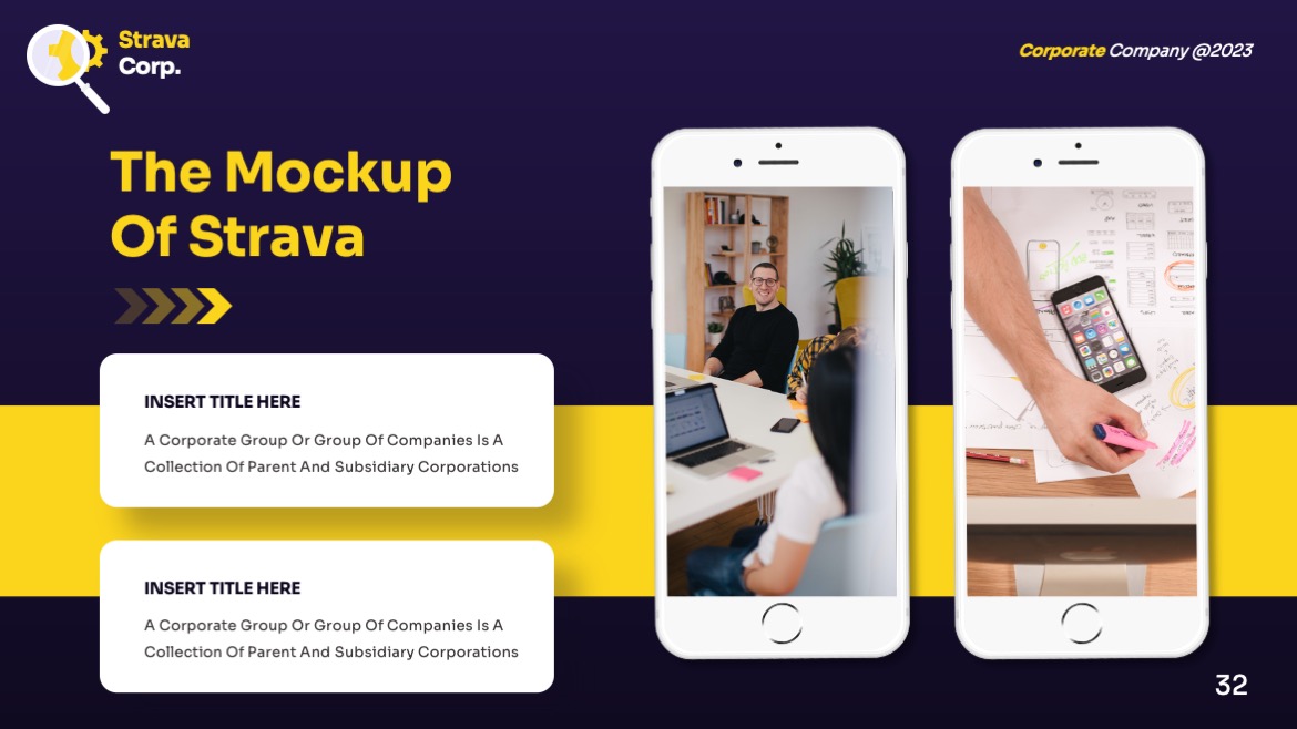 Strava - Corporate Powerpoint Templates, Presentation Templates ...
