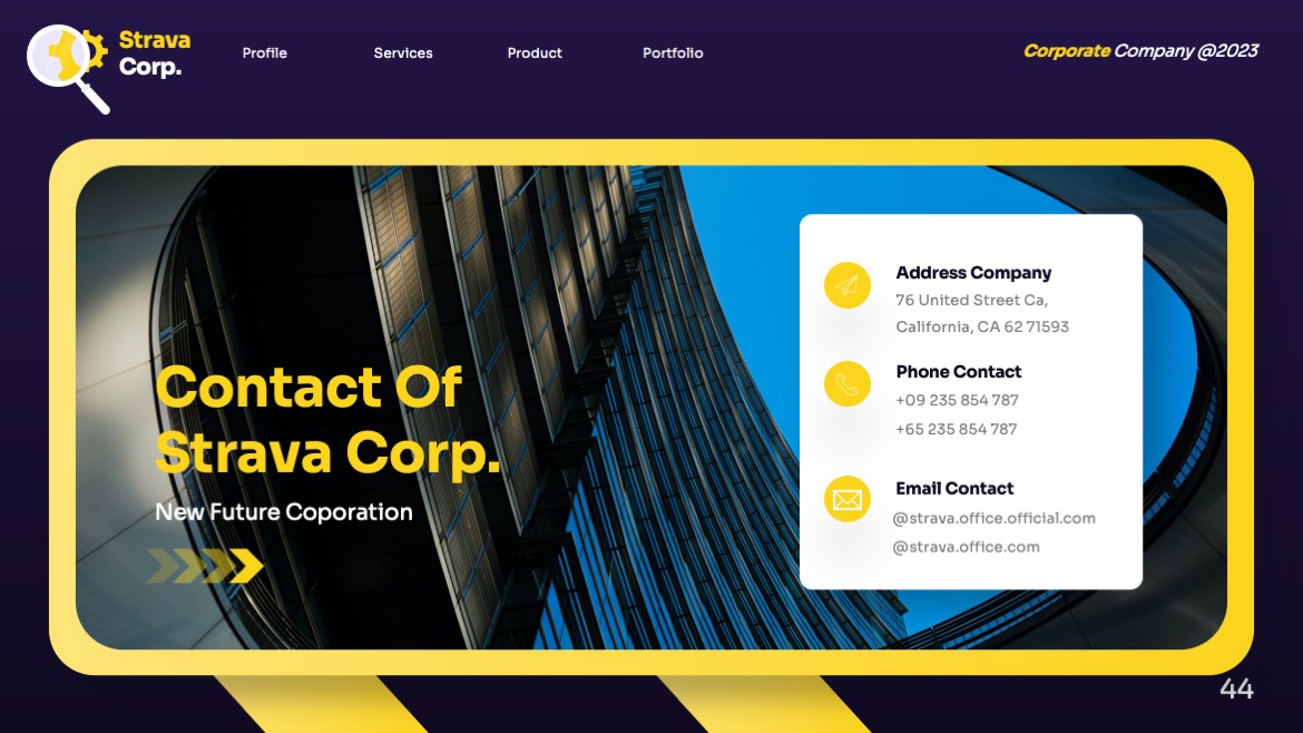 Strava - Corporate Powerpoint Templates, Presentation Templates ...